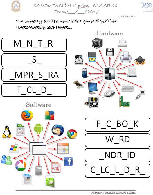 ACTIVIDAD 6:HARDWARE Y SOFTWARE (09-5-17 y 10-5-17) :: Compumch